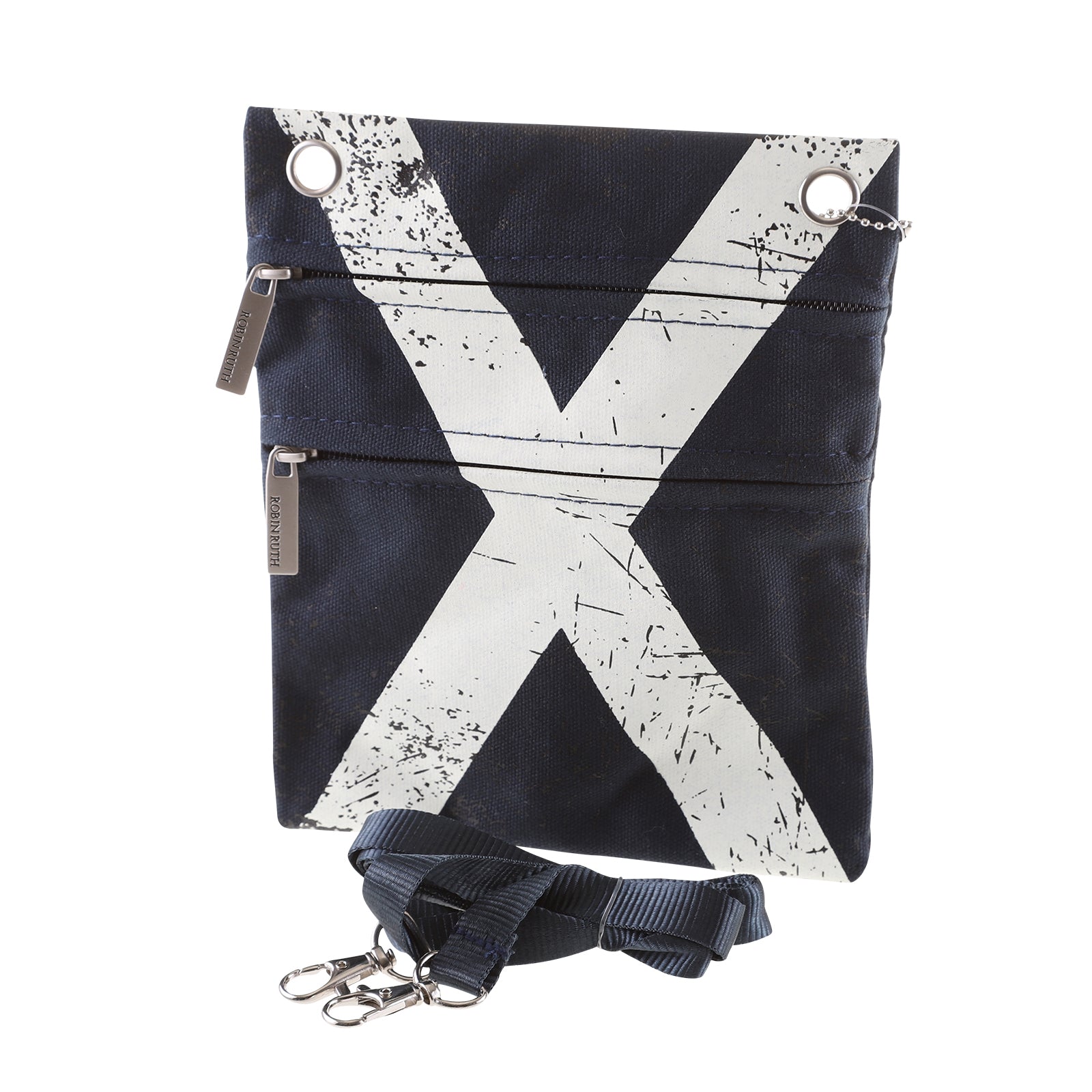 Charlie Shoulder Bag Distressed Saltire