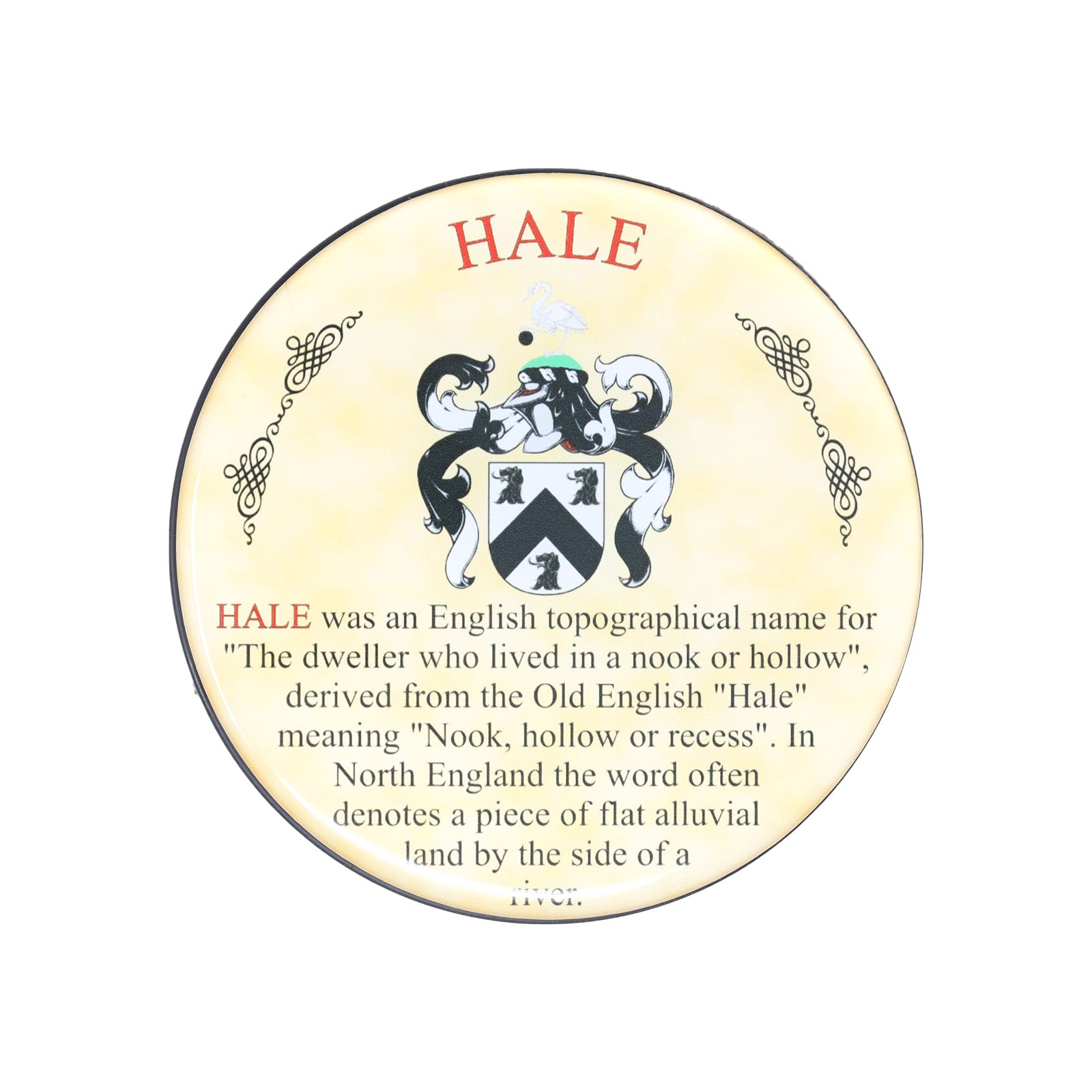 Heraldic Coaster Hale – Tartan Weaving Mill