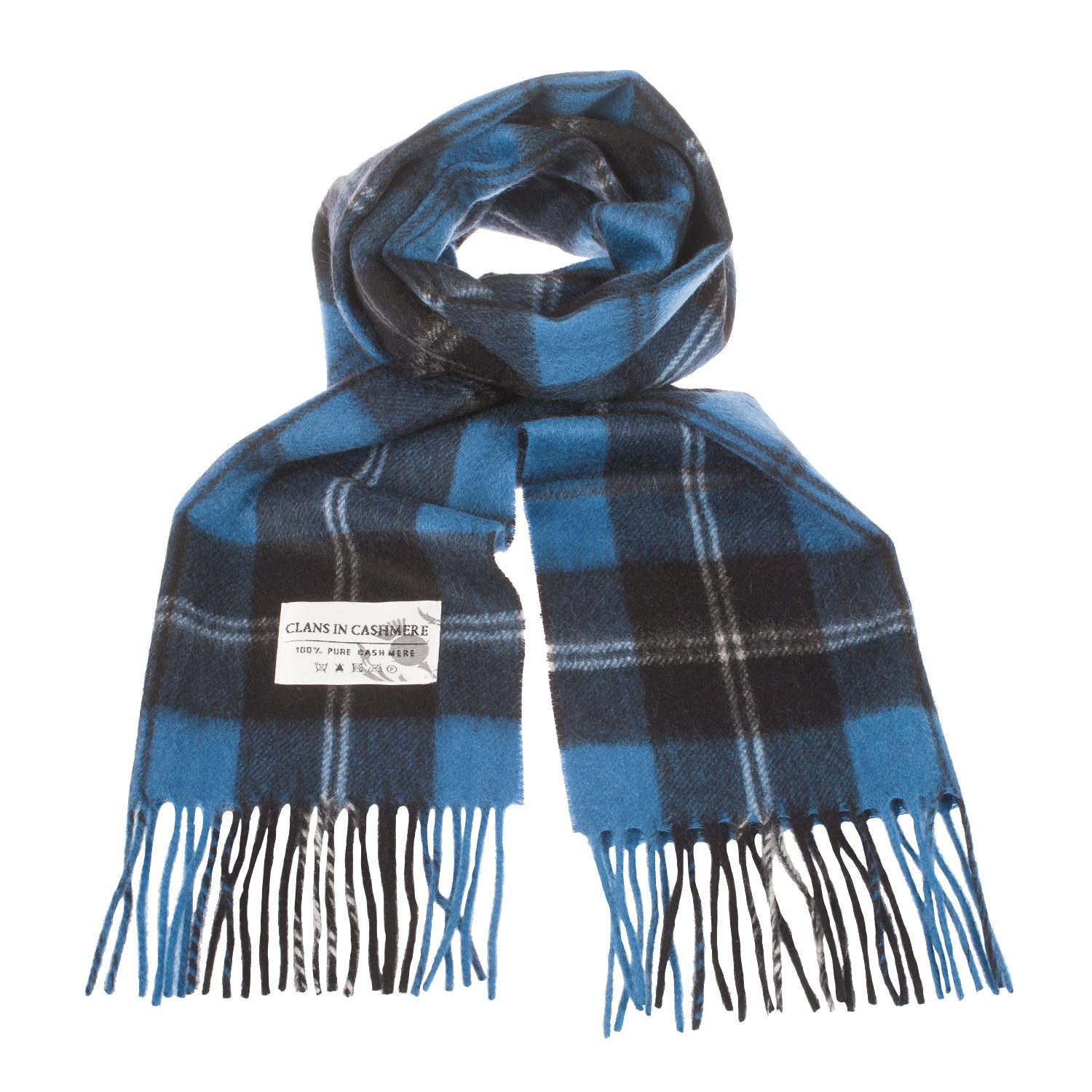 Cashmere Scottish Tartan Clan Scarf Ramsay Blue – Tartan Weaving Mill